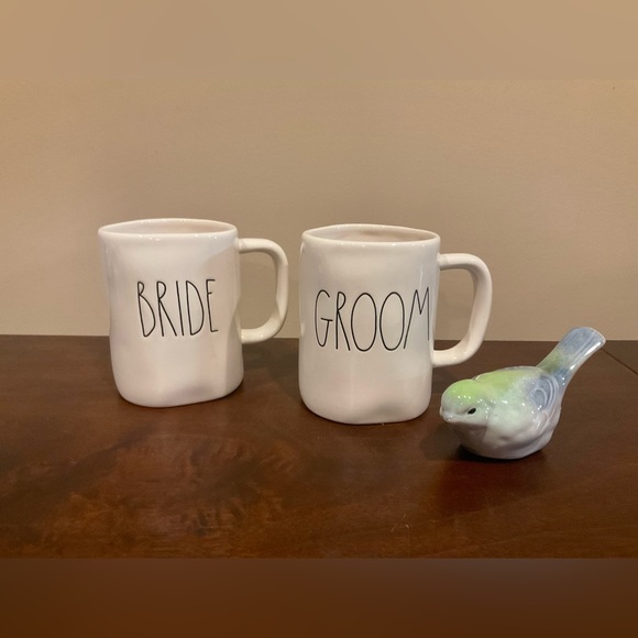 Rae Dunn | Dining | Rae Dunn Bride And Groom Mugs | Poshmark